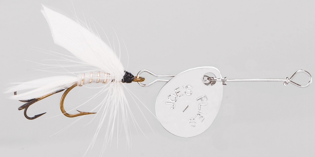 117 - White Miller - Size #8 – Joe's Flies Inc