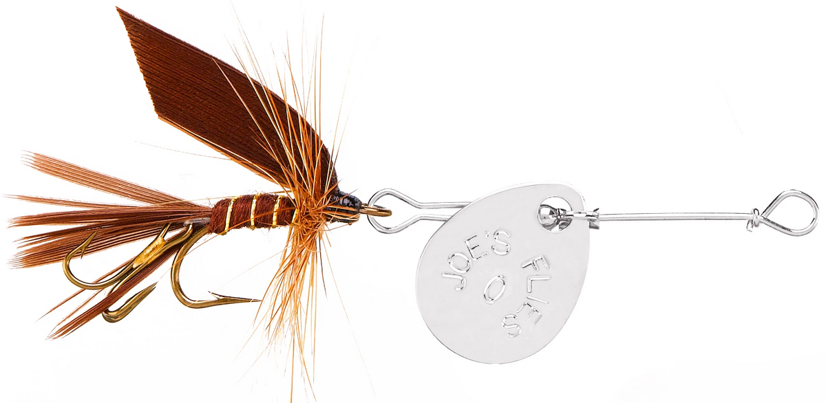 Joe's Flies March Brown Inline Spinner Fly Size 10 – Joe's Flies Inc